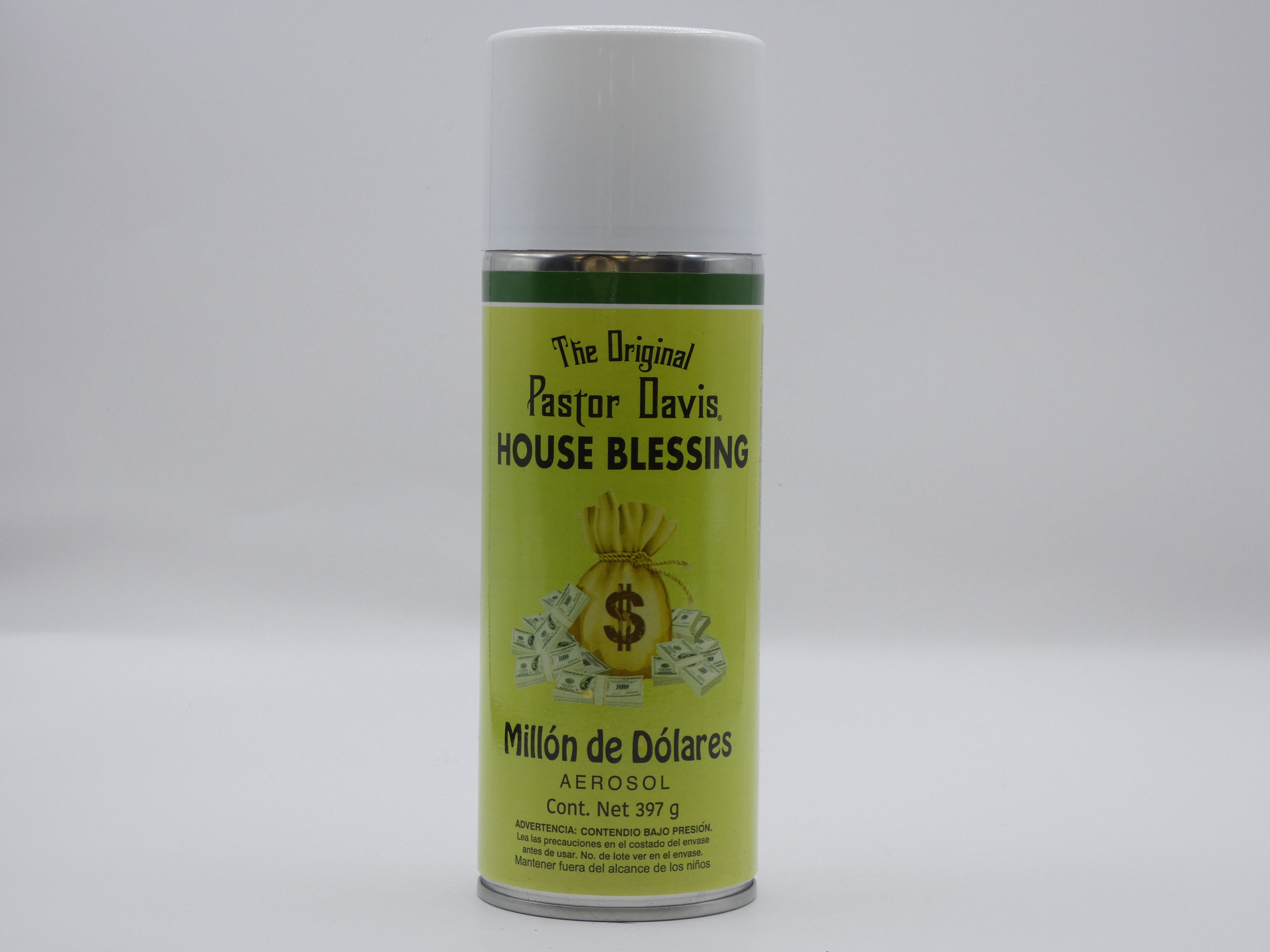 Pastor Davis House Blessing Million Dollar/Million de Dolares Spray ...